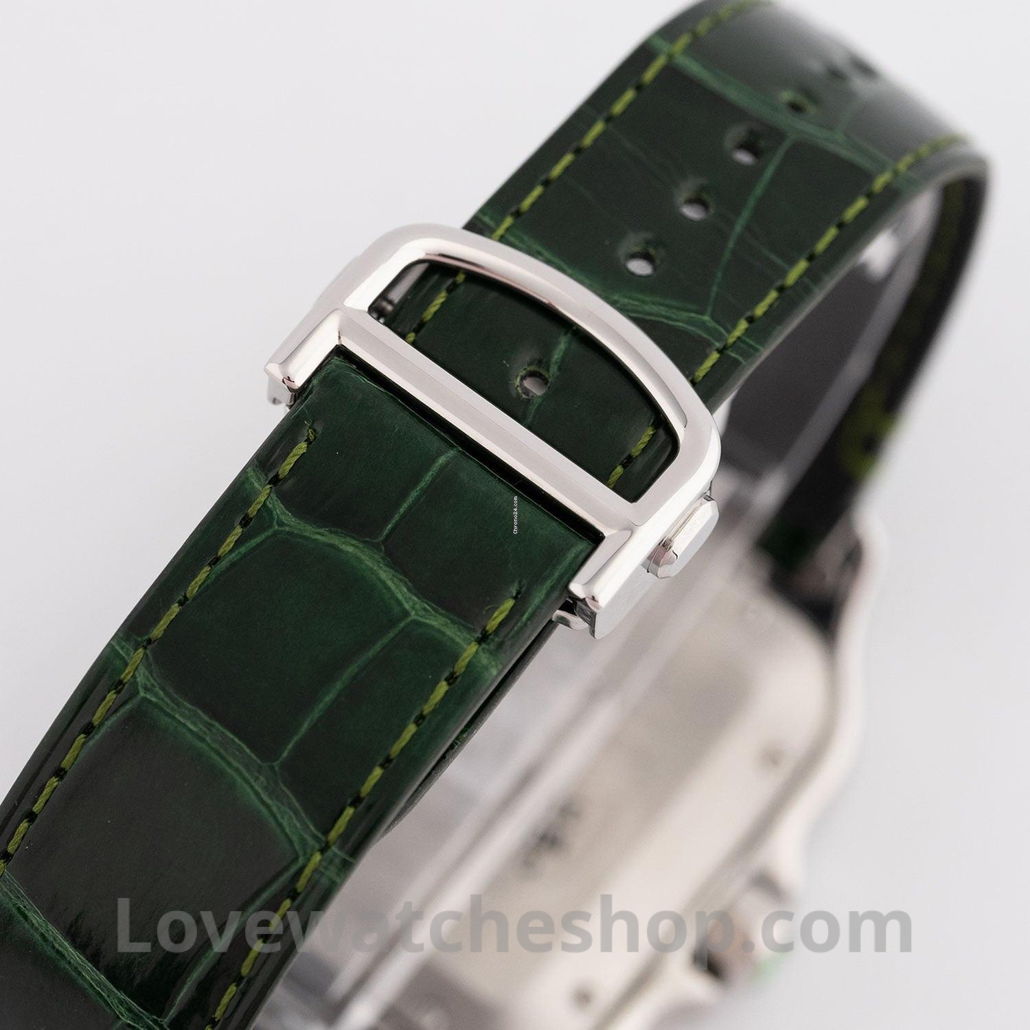 Cartier Santos Green Arabic Limited Edition 2025 – WSSA0055