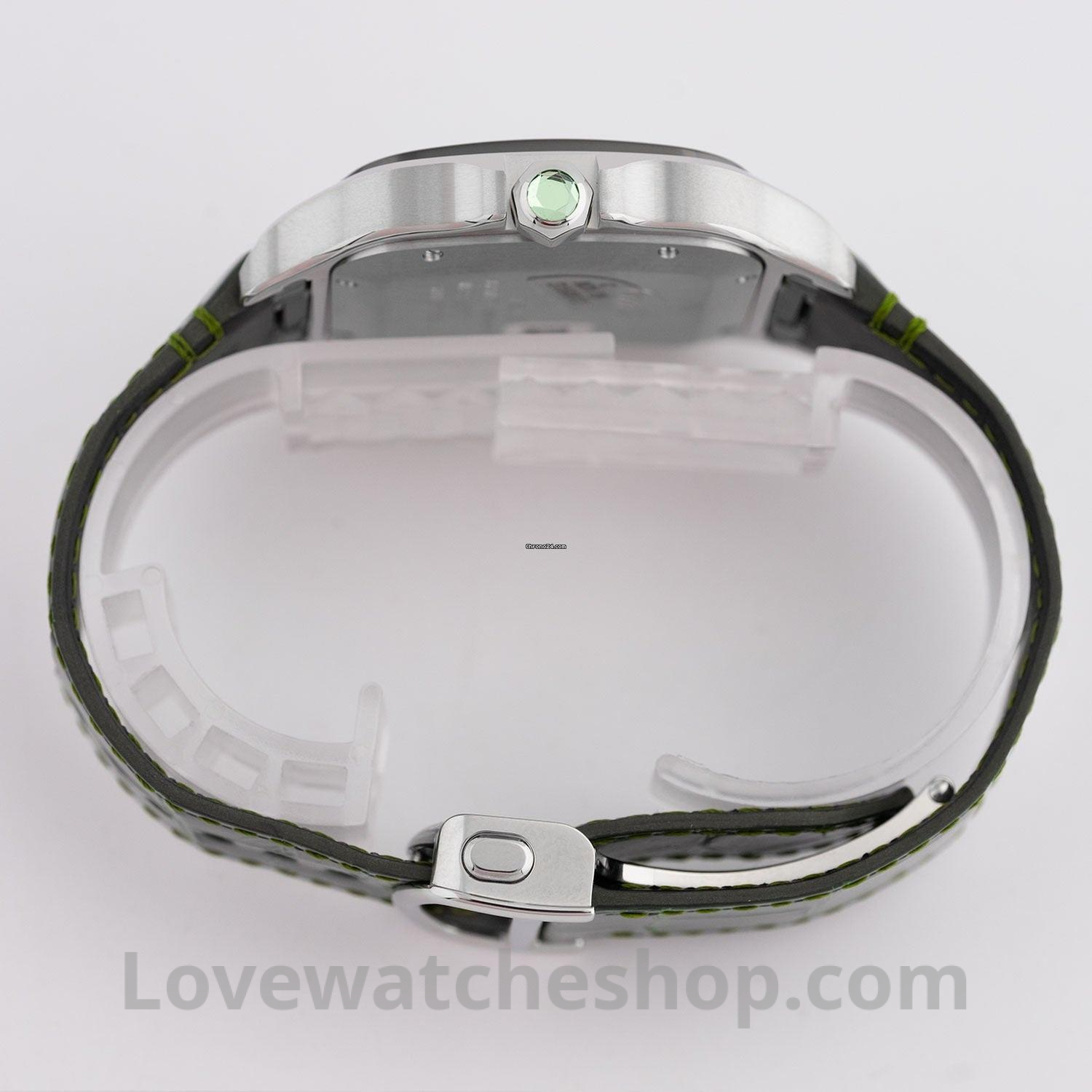 Cartier Santos Green Arabic Limited Edition 2025 – WSSA0055