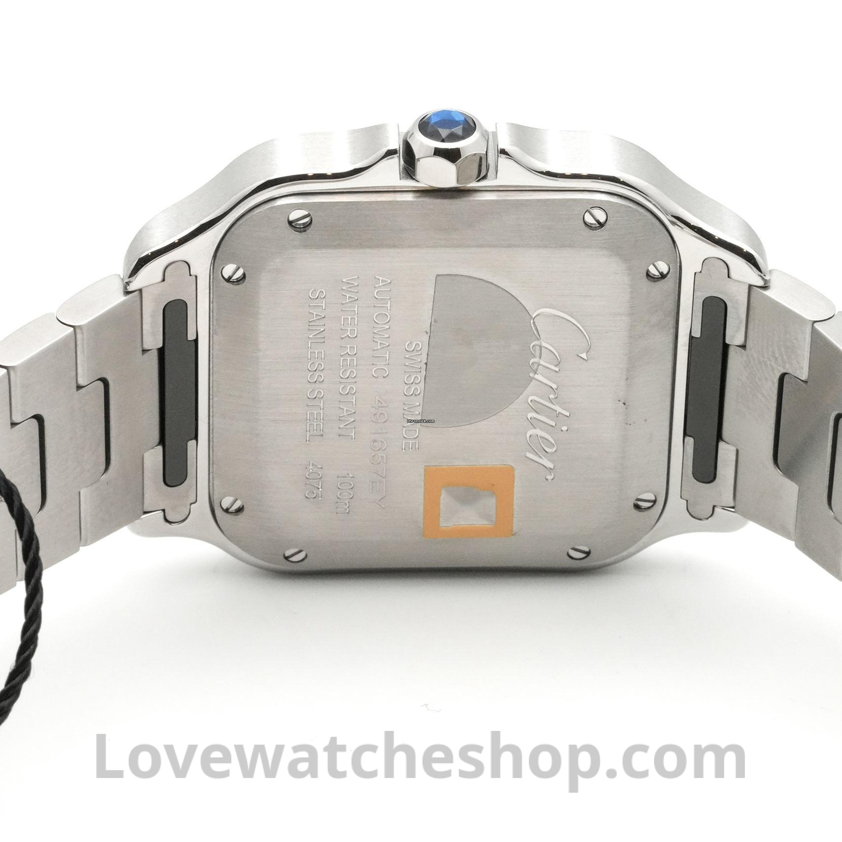 Cartier Santos De Cartier Ref. WSSA0063 – Blue Dial – 2025 NEW – FULL ...